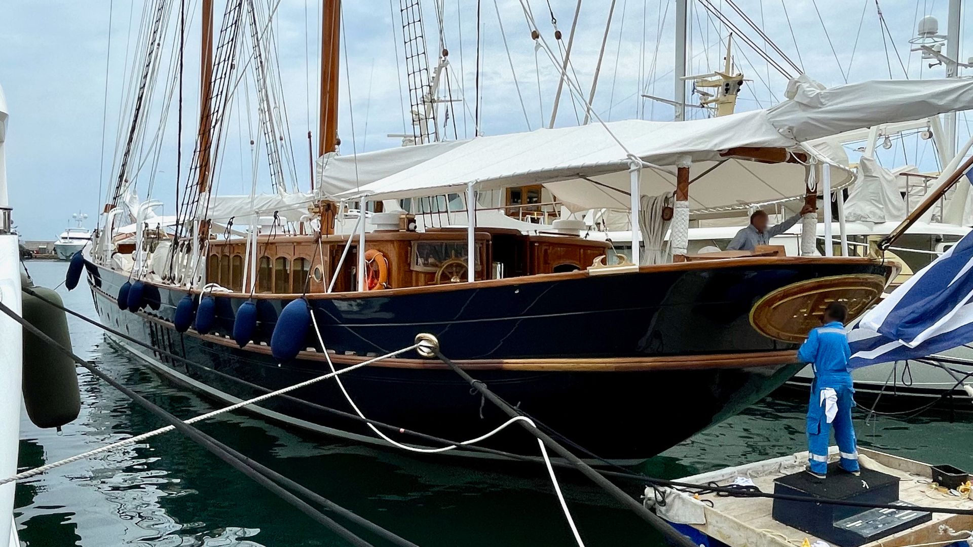Aetos yacht (Psaros, 42.79m, 1972)